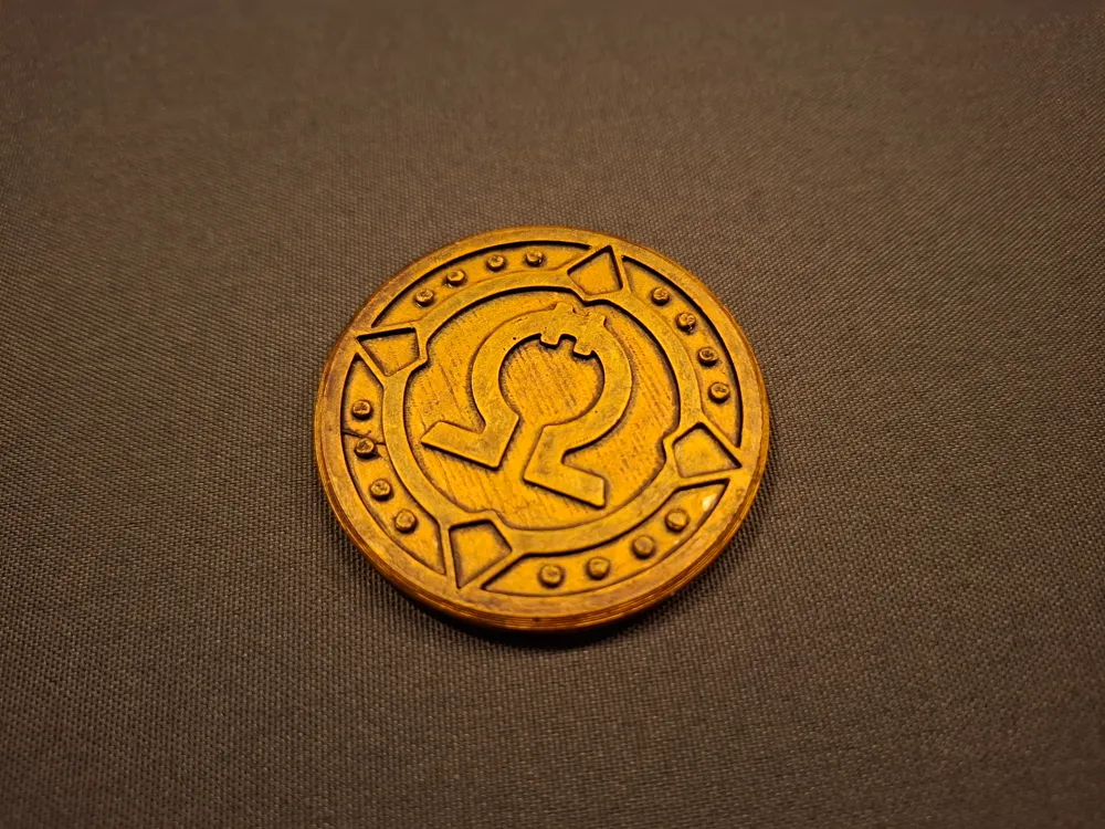 Orichalcum First Player Token by Böhn - MakerWorld