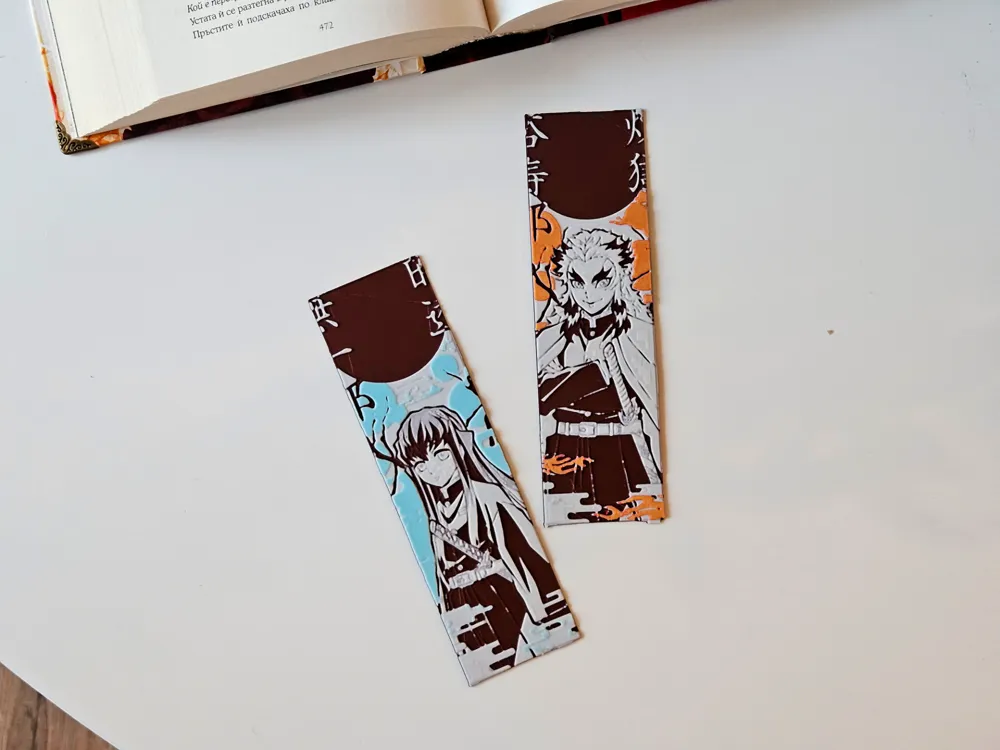 Rengoku & Muichiro - Demon Slayer Bookmarks Set8/8 by C3D MakerWorld ...