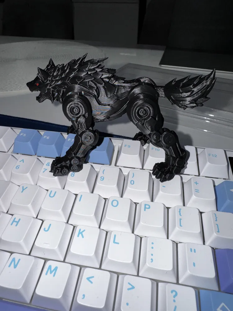 Mecha-Wolf - Free 3D Print Model - MakerWorld