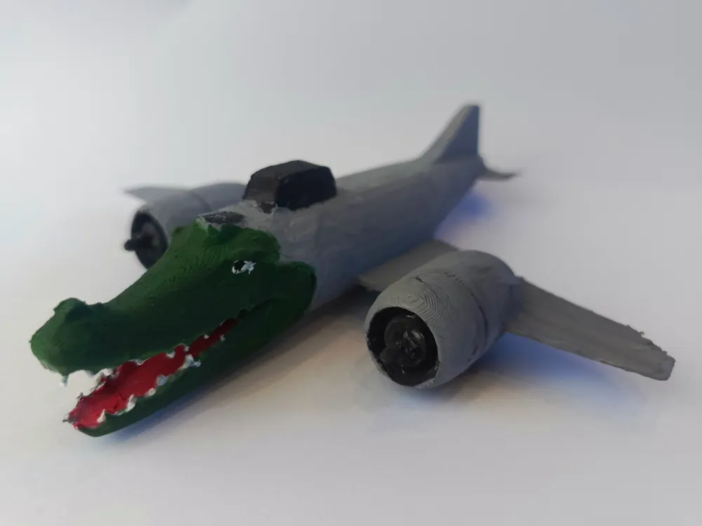 Bombardiro Crocodillo - Free 3D Print Model - MakerWorld