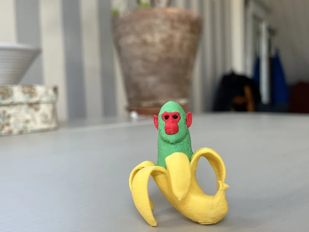 Chimpanzini Bananini -Italian Brainrot Meme by BricksByOskar MakerWorld ...