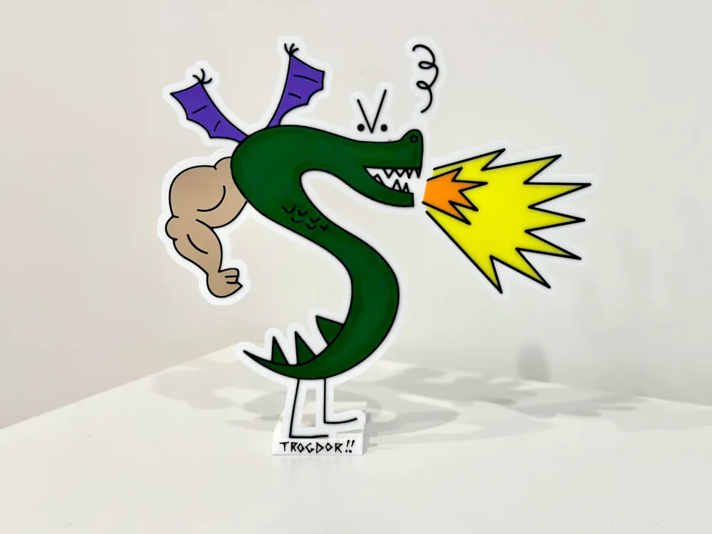 Trogdor the Burninator by maxman MakerWorld: Download Free 3D Models