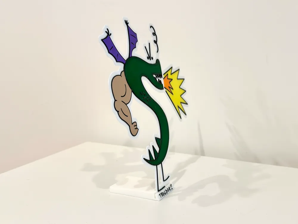 Trogdor the Burninator by maxman MakerWorld: Download Free 3D Models