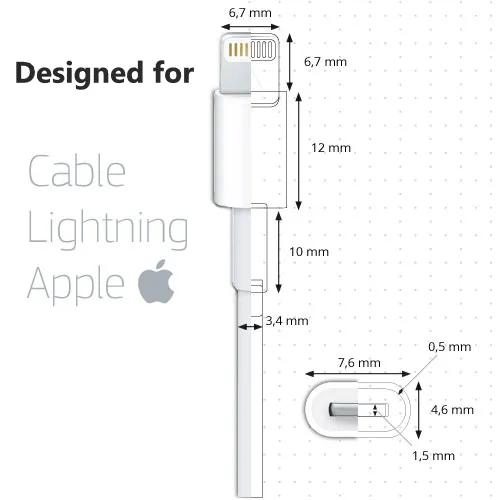Lightning cable protector by Toast - MakerWorld