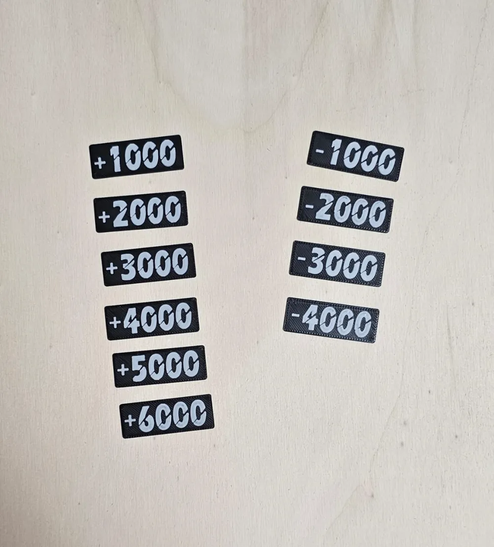 One Piece TCG Damage Counters - Free 3D Print Model - MakerWorld