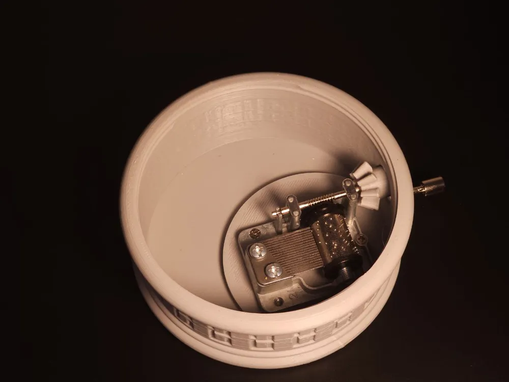 Customisable Music Box Spinning Top Mod by Yigit MakerWorld: Download ...