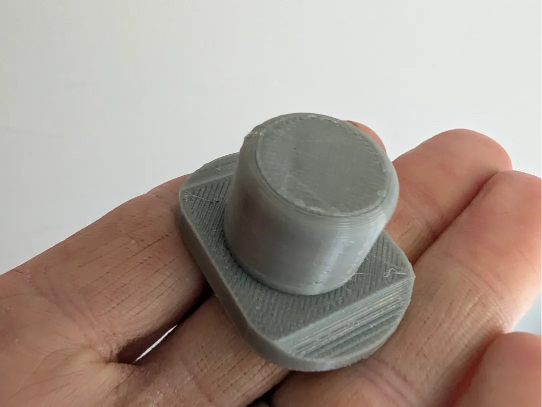 Stopfen für das Ende eines 3/4" (19mm) PVC-Rohrs – Kostenloses 3D ...