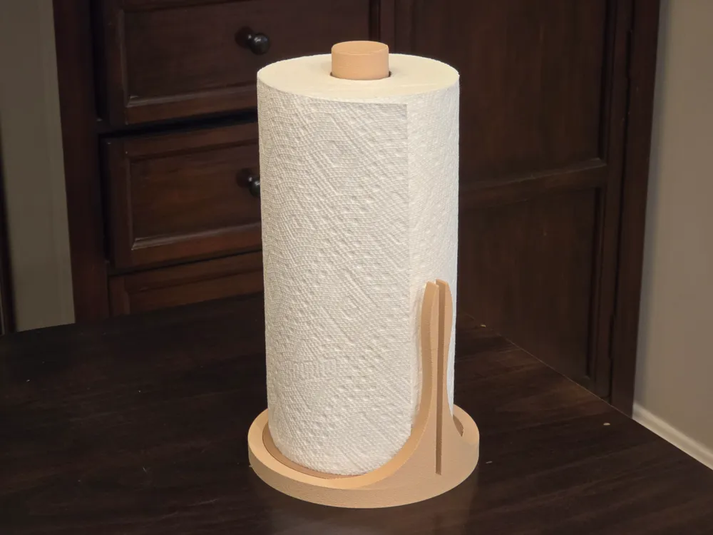 Rotating Paper Towel Holder - Free 3D Print Model - MakerWorld