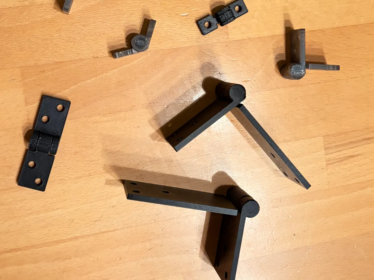 Print in Place - Hinges Set - Free 3D Print Model - MakerWorld