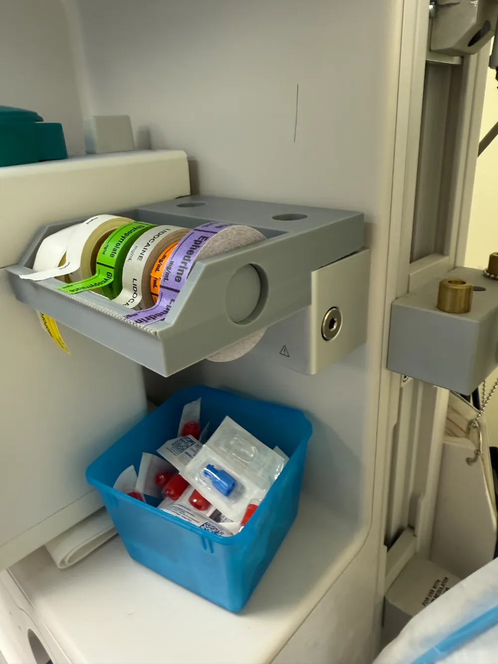 Anesthesia Machine Mounted Label Tape Dispenser by Jewel Simpson ...