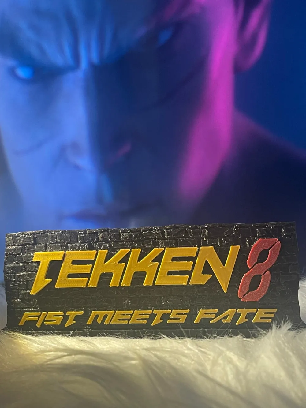TEKKEN 8 LOGO WALL by neoevergraze - MakerWorld