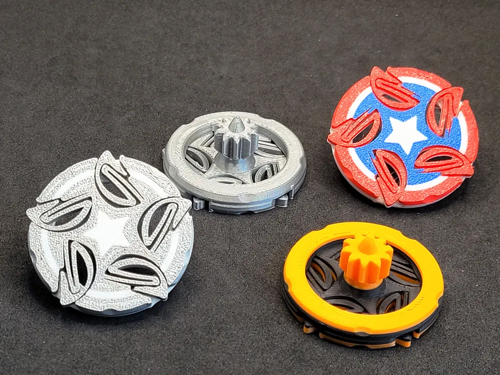 Gyro - Bouncing Star - Free 3D Print Model - MakerWorld
