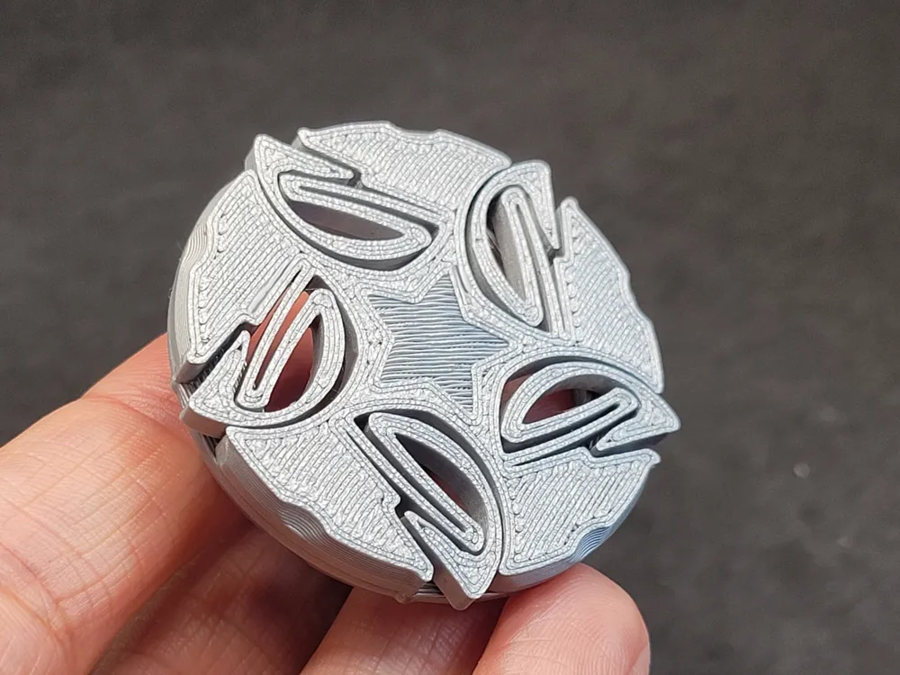 Gyro - Bouncing Star - Free 3D Print Model - MakerWorld