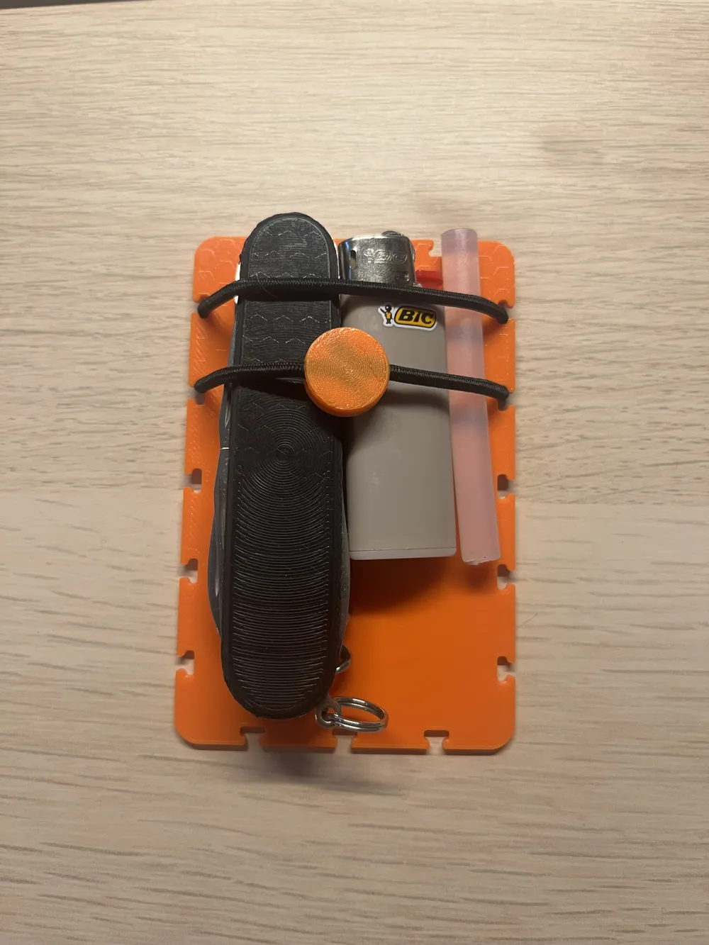 EDC Elastic Cord Loop Connector Beads by AdaptFrame MakerWorld ...