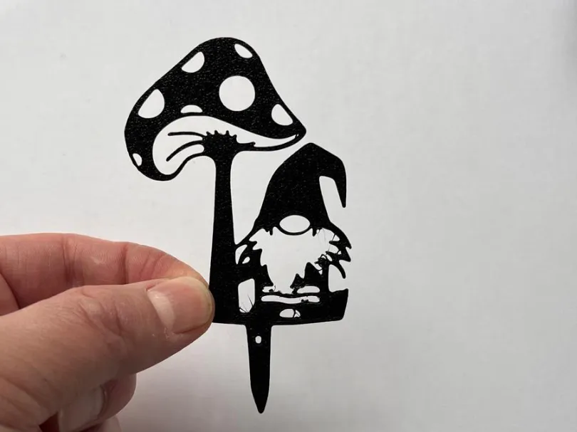 Mushroom and Gnome For garden and flower by Artist3d MakerWorld: Download Free 3D Models