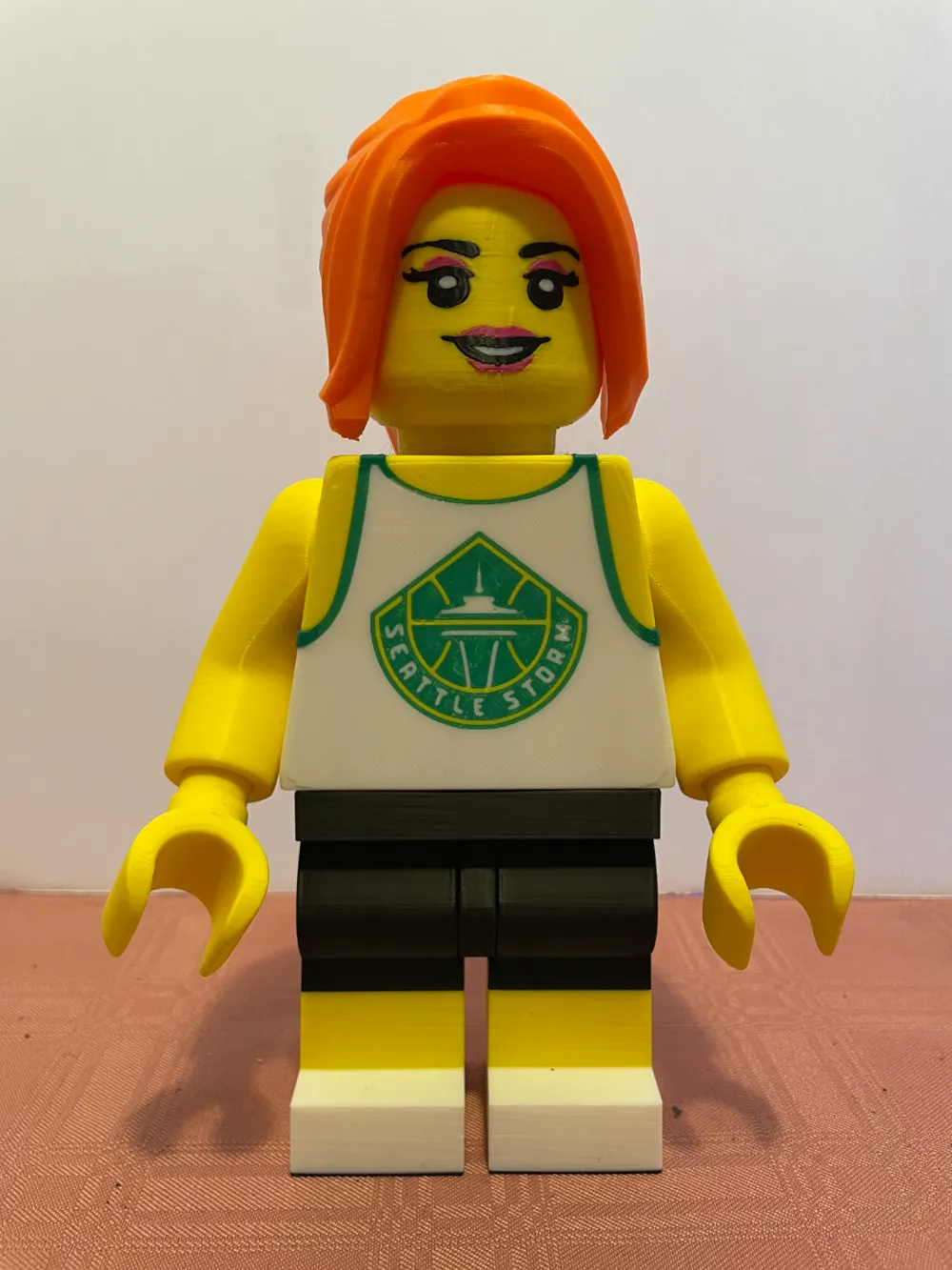 WNBA Seattle Storm Big Brick Figure (6:1) by robert3433 - MakerWorld