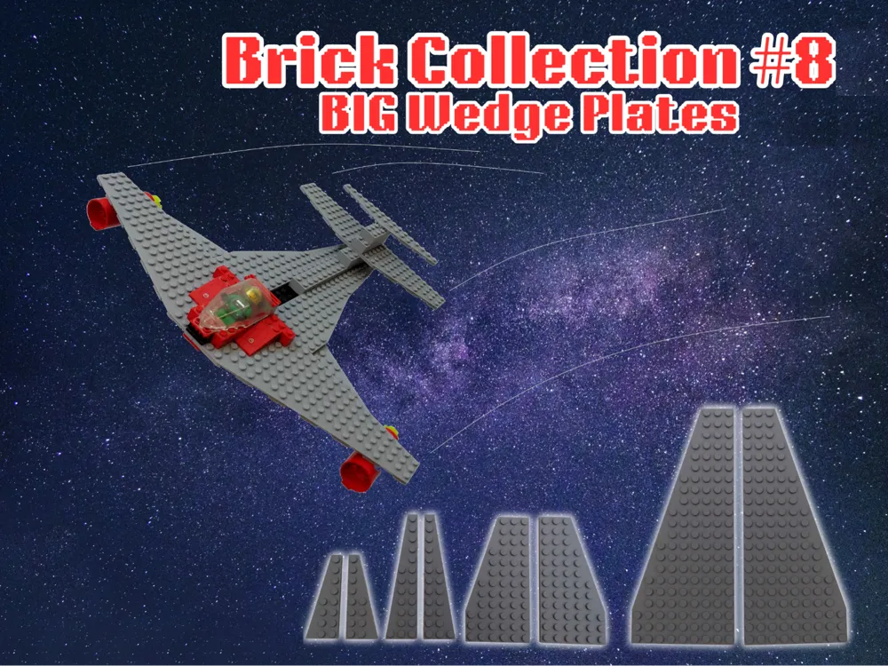 Bricks - LEGOs Compatible - Big Wedge Plates - #8 by Garaszeli - MakerWorld