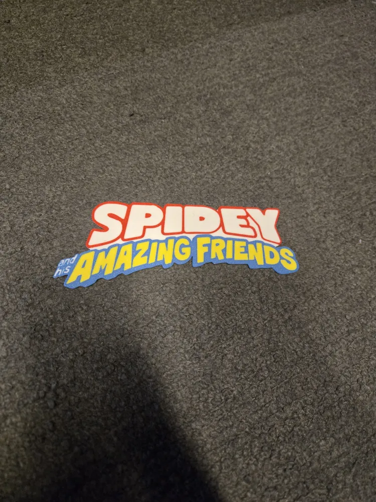 Spidey and his Amazing Friends Logo - 4 Colors - Free 3D Print Model ...