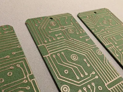 3 Circuit Board Bookmarks by Hockey Dad - MakerWorld
