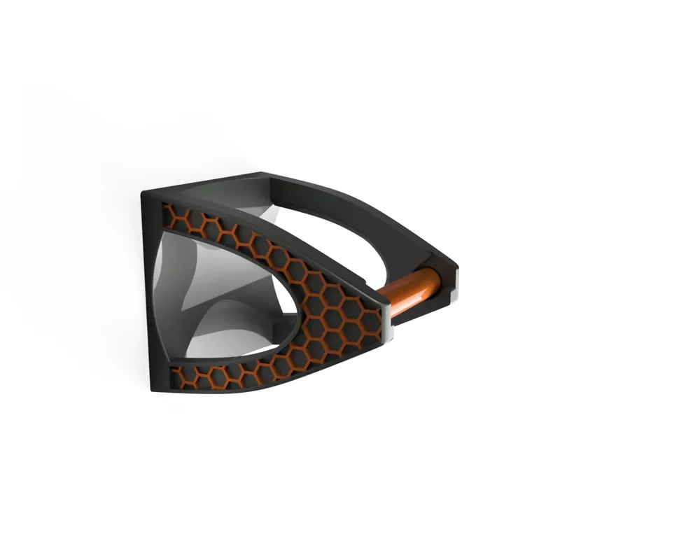 Wall mounting filament spool holder - universal by kopytko19 - MakerWorld