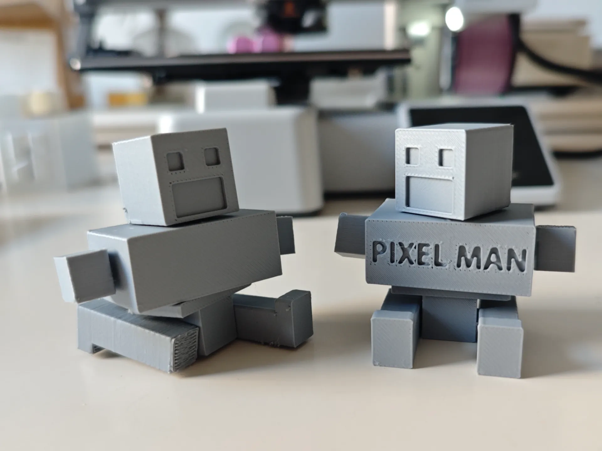 Robot – Pixel Man by user_3688085028 - MakerWorld
