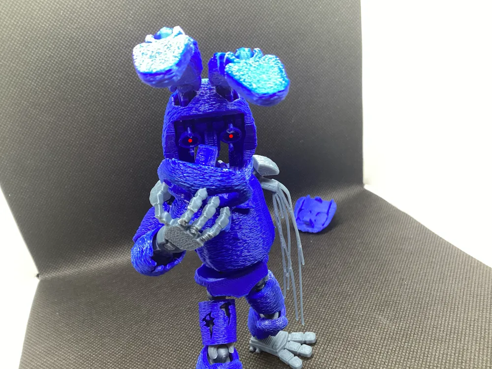 WITHERED BONNIE articulated figure #EndoEdition - Free 3D Print Model ...