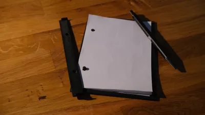 Notebook Cover DIN A6 – Easy & Quick Print - Free 3D Print Model ...