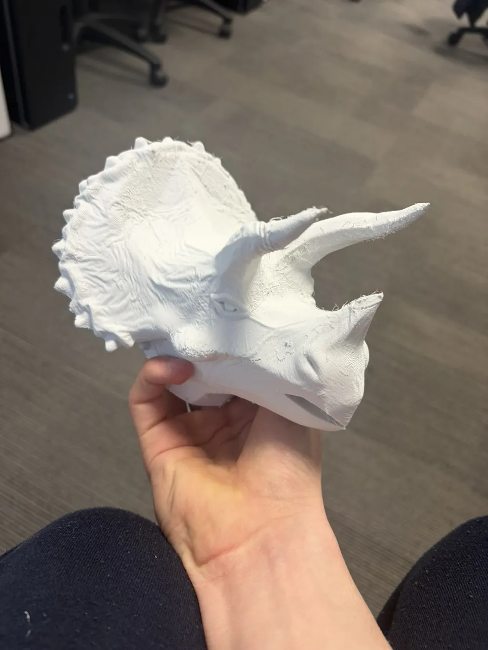 Skull - Display Art ( Dinosaur ) - Free 3D Print Model - MakerWorld