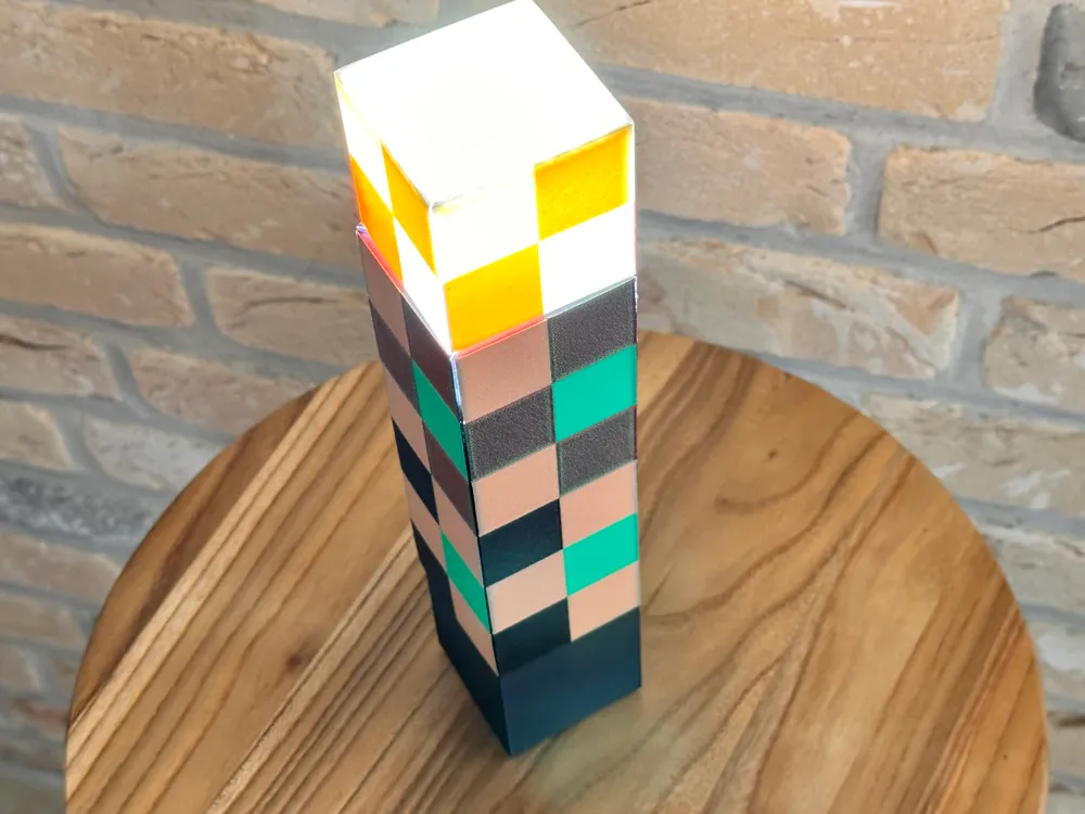 Minecraft Torch by JAV-3D MakerWorld: Download Free 3D Models