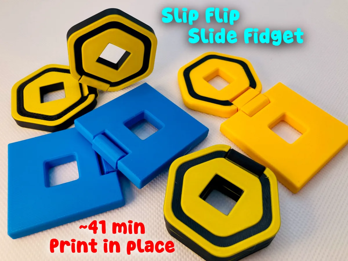 Robux Roblox Slider and Flip Fidget Toy (~42 mins) - Free 3D Print ...