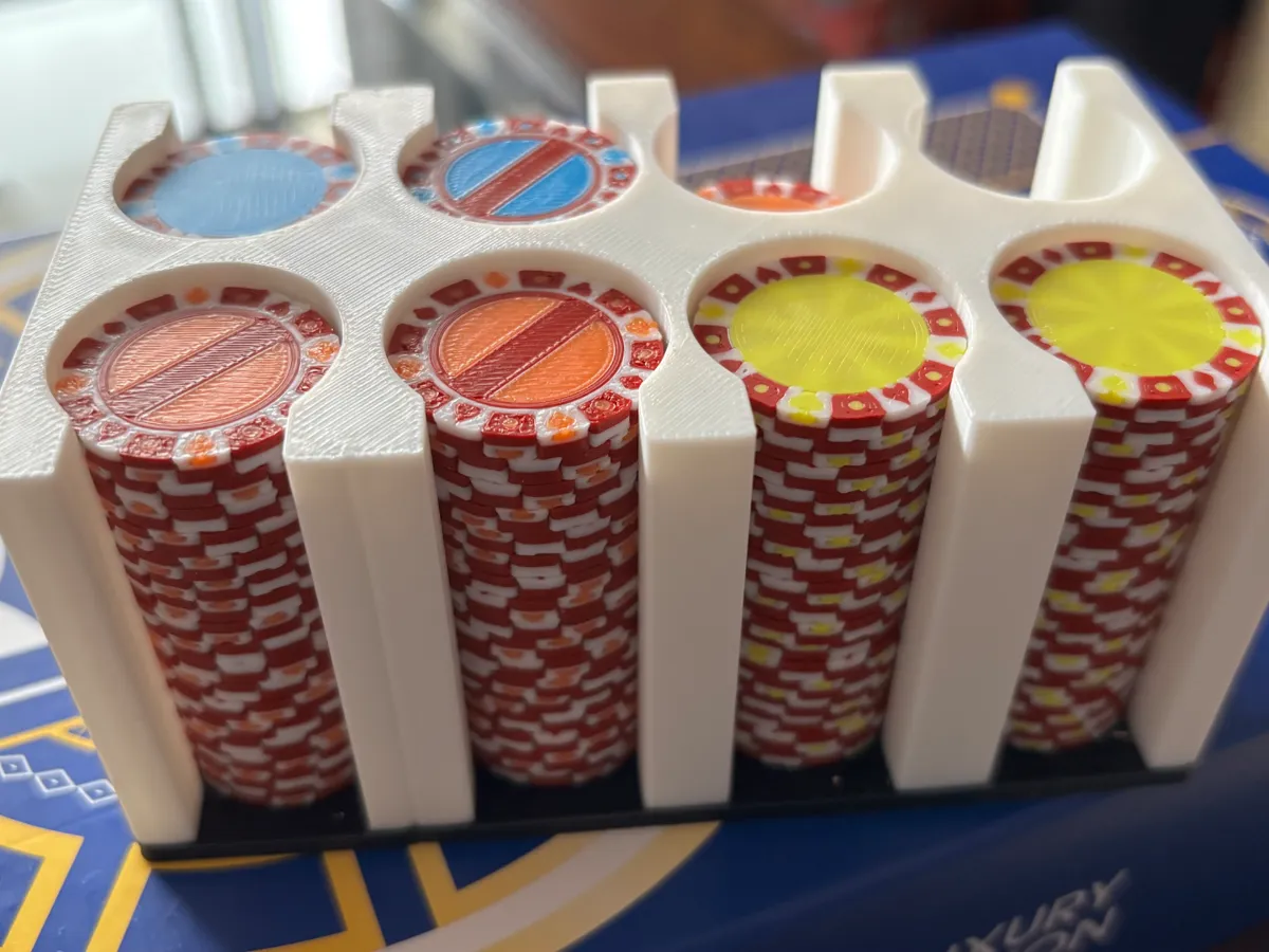 Sequence Game Chips - Free 3D Print Model - MakerWorld