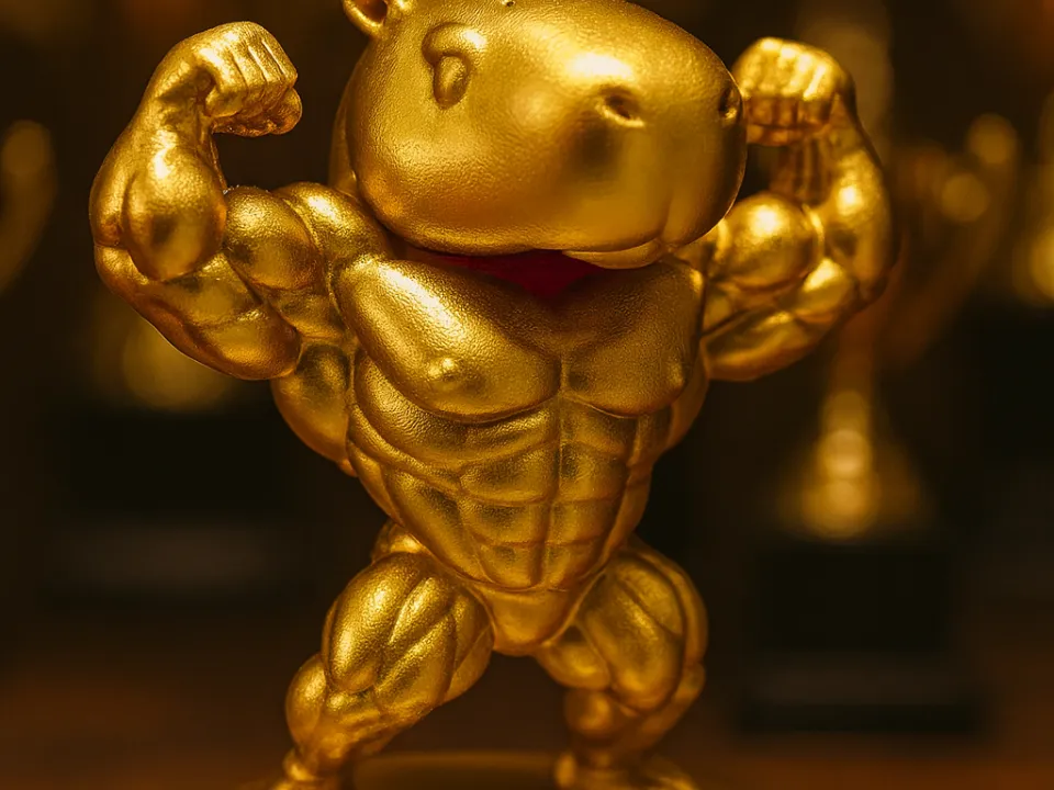 Muscle Capybara by 🦎novYTerra🌿 MakerWorld: Download Free 3D Models