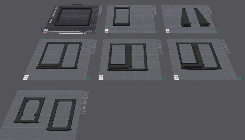 ZimaBoard Modular 1U Rack - All Parts Remixed by bwilfong15 - MakerWorld
