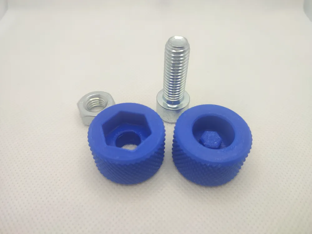 Knurled Handle for Nut & Screw M10 by BamBam Design - MakerWorld