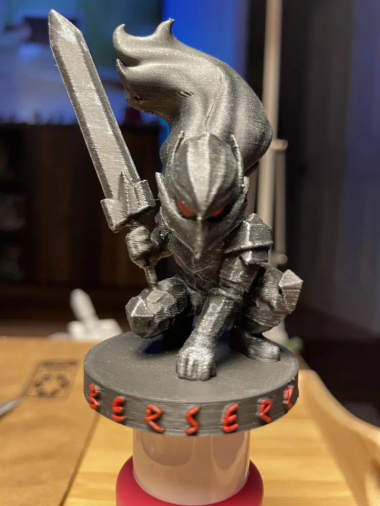 Guts – Berserker Knight Armor Cape Sword - Free 3D Print Model - MakerWorld