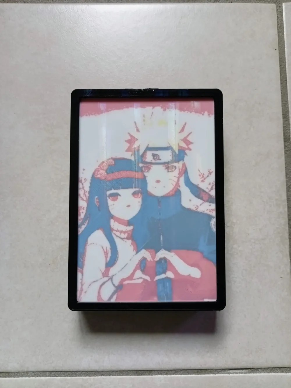 Naruto and Hinata heart - Free 3D Print Model - MakerWorld