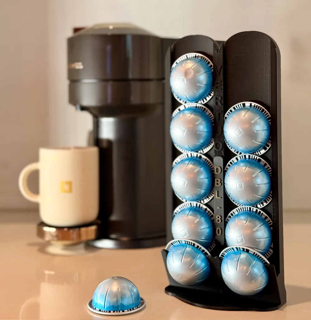 Nespresso Vertuo Pod Dispenser by JS.3D MakerWorld: Download Free 3D Models