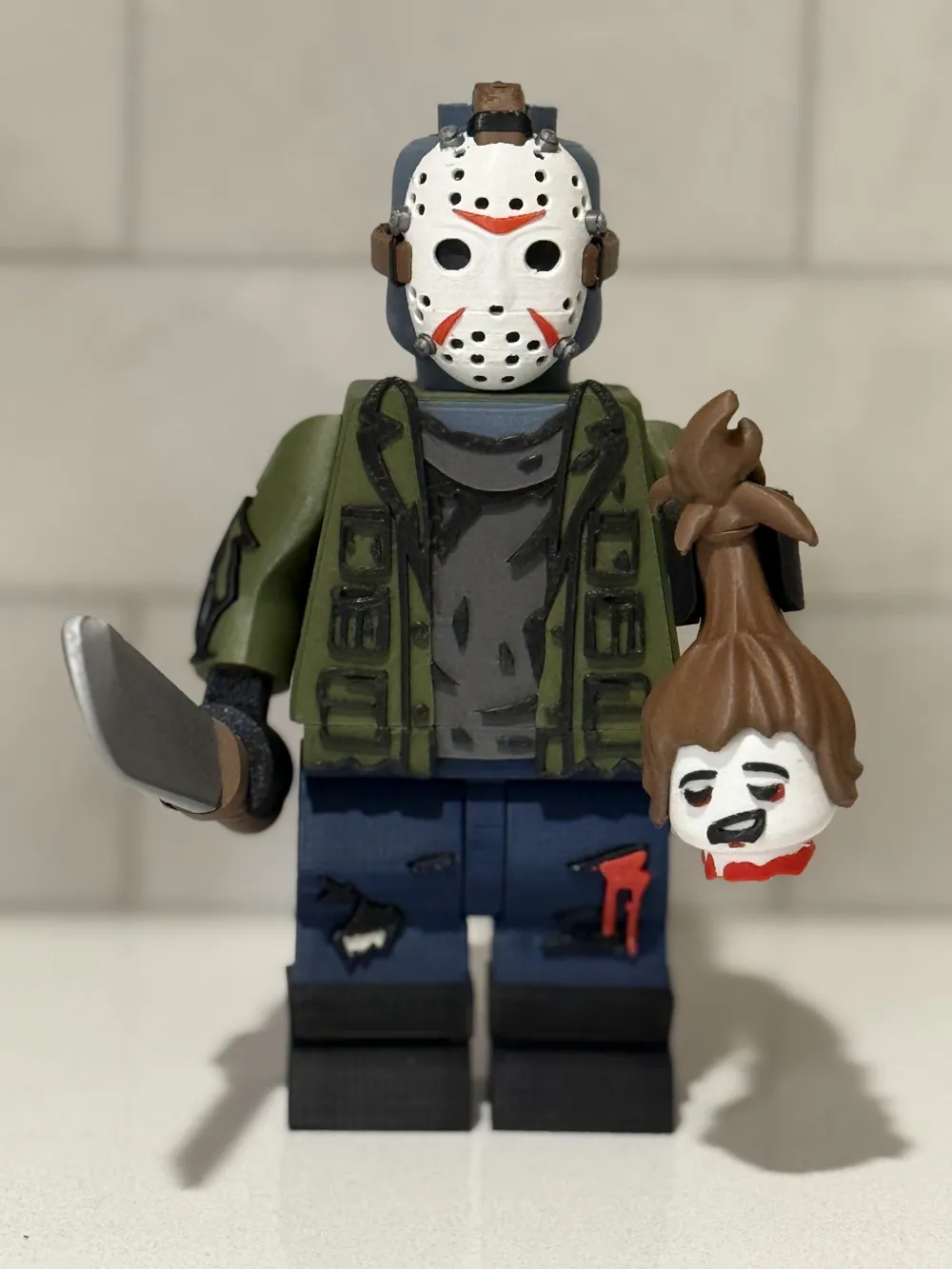 Jason Voorhees Brick by waltersworld3d MakerWorld: Download Free 3D Models