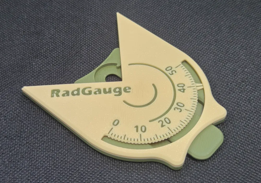Radius Gauge (RadGauge) by FunOrNothing MakerWorld: Download Free 3D Models
