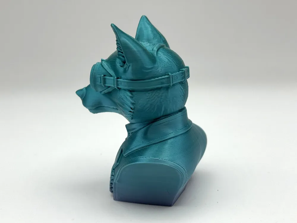 Steampunk Fox Bust by Stigern MakerWorld: Download Free 3D Models
