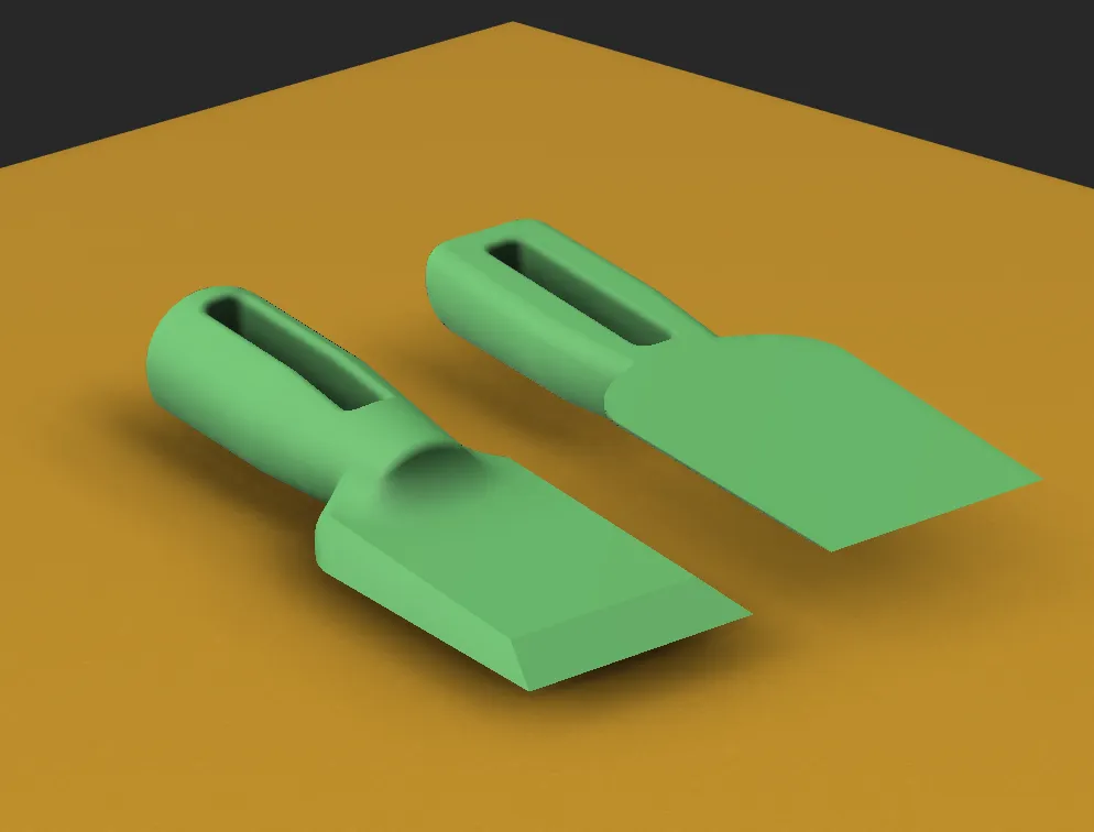 Bed Scraper with Rounded Handle by siryeah - MakerWorld