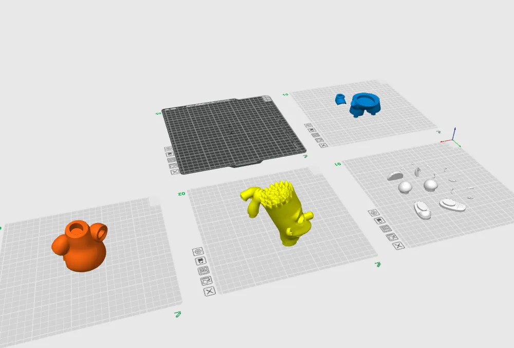 BART SIMPSON / NO AMS - Free 3D Print Model - MakerWorld
