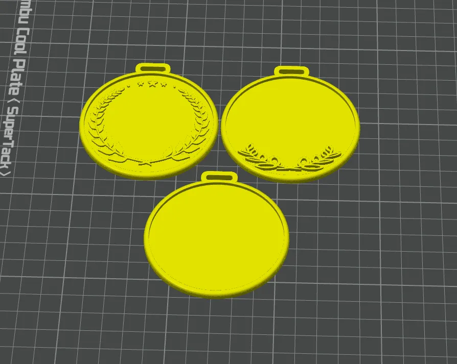 Medal awards with your own editable text and icons by Infill3D ...
