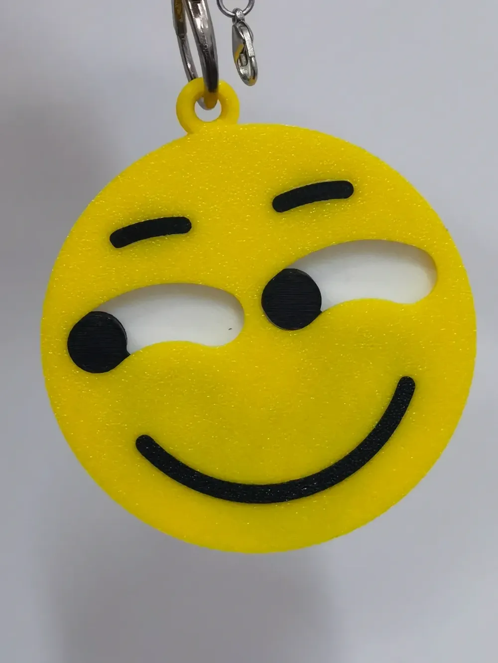 Left and right looking articulated expressive toy pendant keychain ...