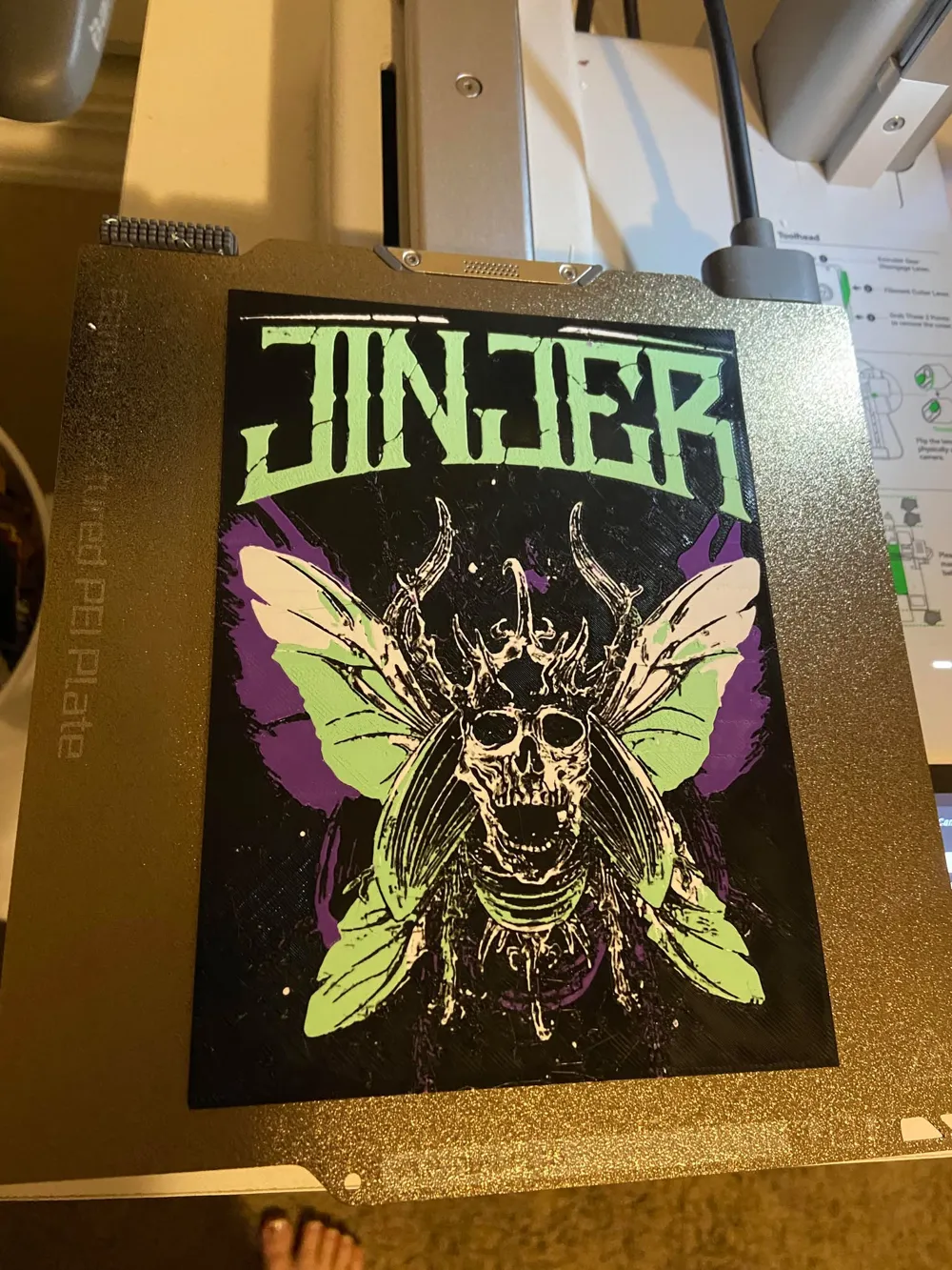 Jinjer Album Cover by WTR_FLTR - MakerWorld