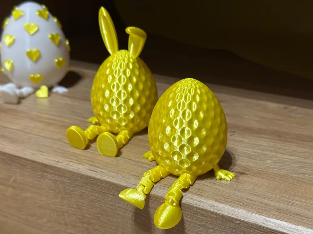 Articulated Easter Egg v2 by Fresh_Design - MakerWorld