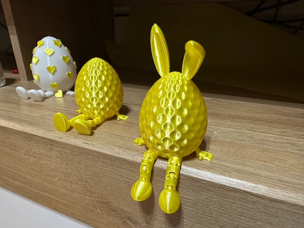 Articulated Easter Egg v2 - Free 3D Print Model - MakerWorld