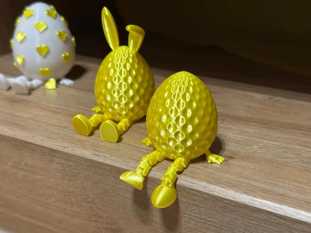 Articulated Easter Egg v2 - Free 3D Print Model - MakerWorld