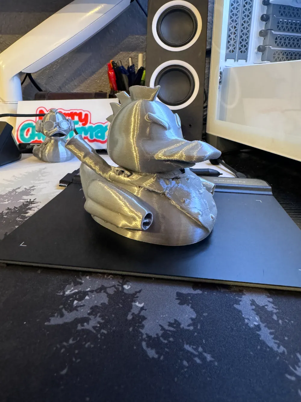 Armored Sentinel Duck - Free 3D Print Model - MakerWorld