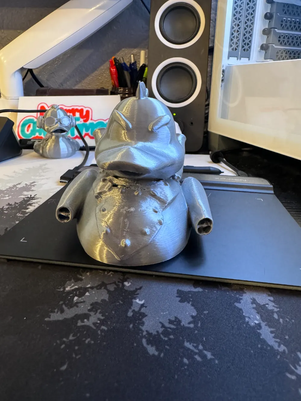 Armored Sentinel Duck - Free 3D Print Model - MakerWorld